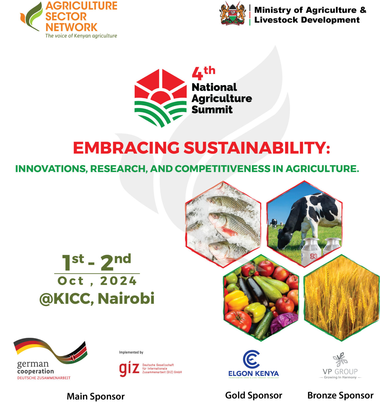 The 4th National Agriculture summit – Agriculture Sector Network